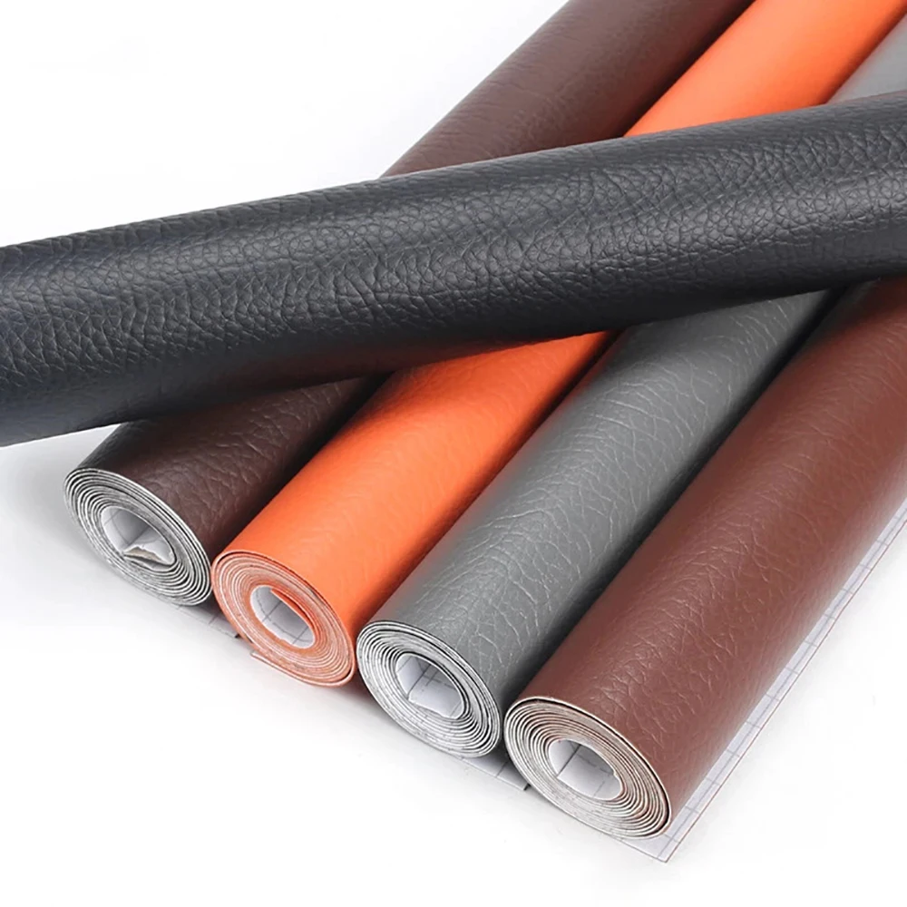 50x137CM Selbst Klebe PU Leder Stoff Patch Auto Sitz Sofa Reparatur ...