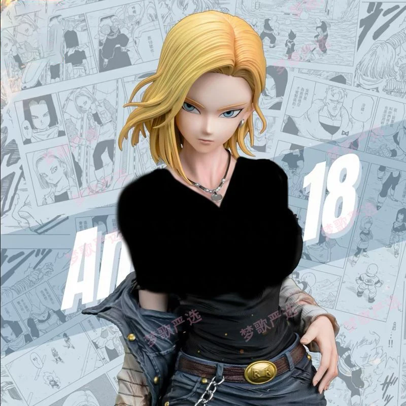Dragon-Ball-Z-Anime-Figure-Para-Crian-as-Android-18-Action-Figure-Cole ...