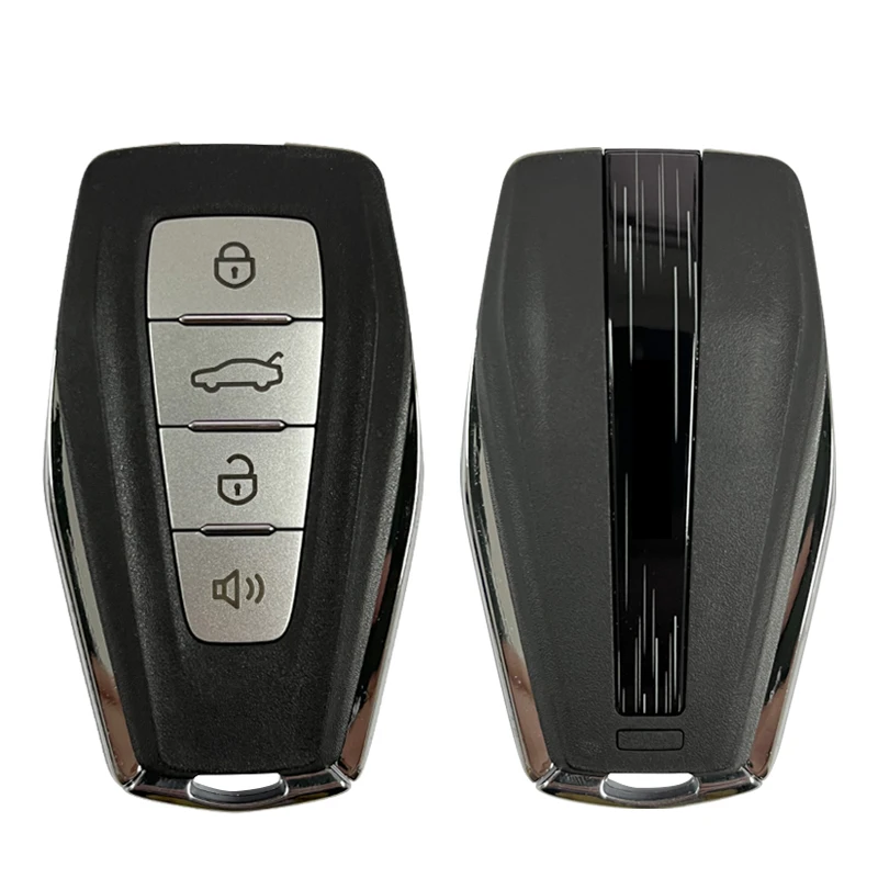 Original For Geely Original 47 Chip Car Key FOB 4 Button Smart Key ...