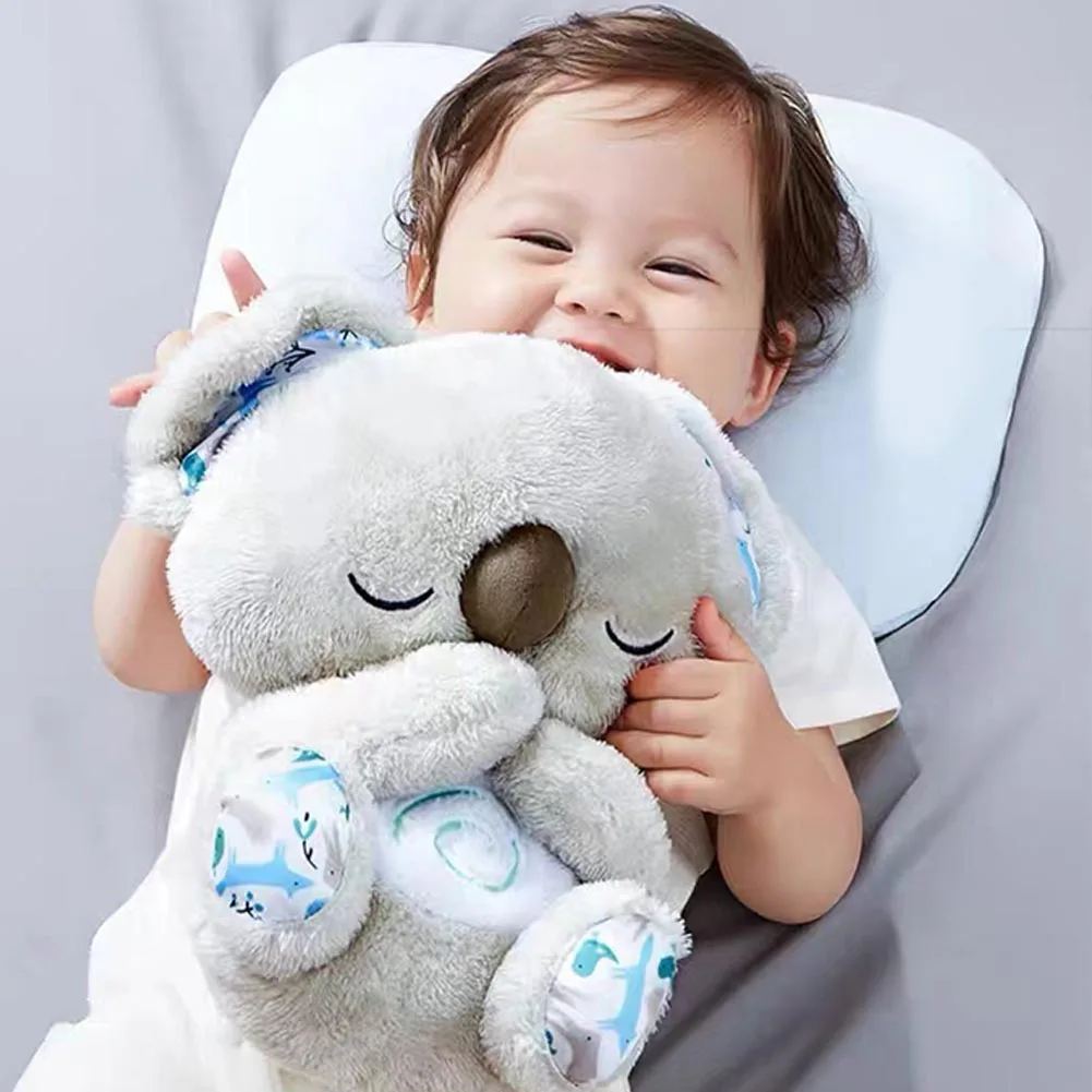 Breathing-Koala-Soothing-Music-Baby-Sleeping-Companion-with-Breath ...