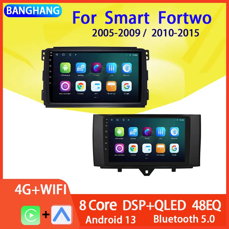 Android-Car-Radio-For-Mercedes-Benz-Smart-Fortwo-2005-2015-Multimedia ...