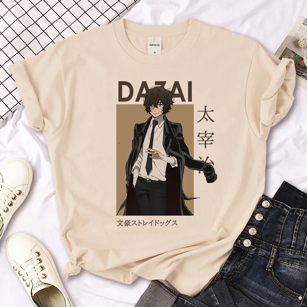 Dazai T-shirts Women Funny Streetwear Summer T Shirt Girl Designer ...