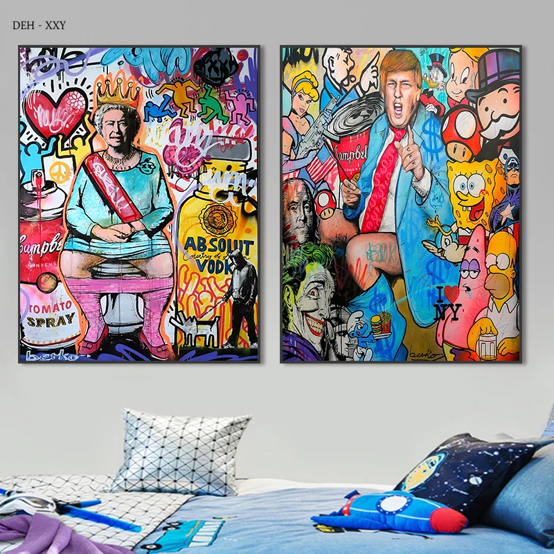 Famous Pop Culture Art Designs
