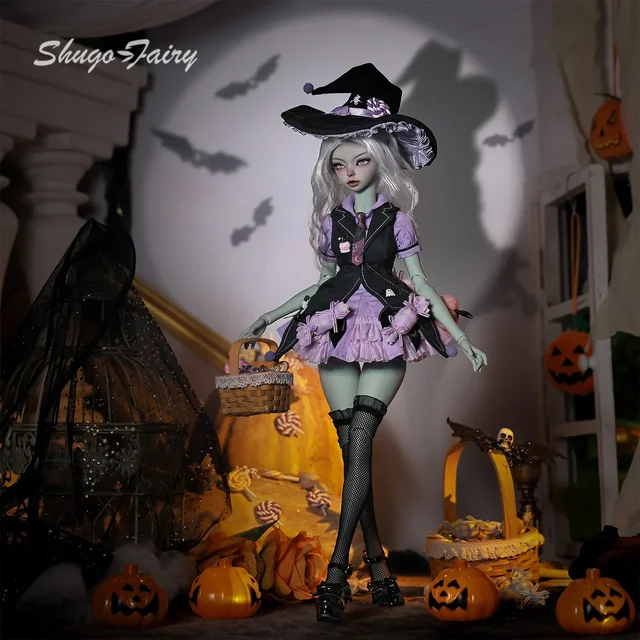 ShugaFairy Bertha 1/4 Bjd Doll Bariy Big Chest Halloween Troublemaker ...
