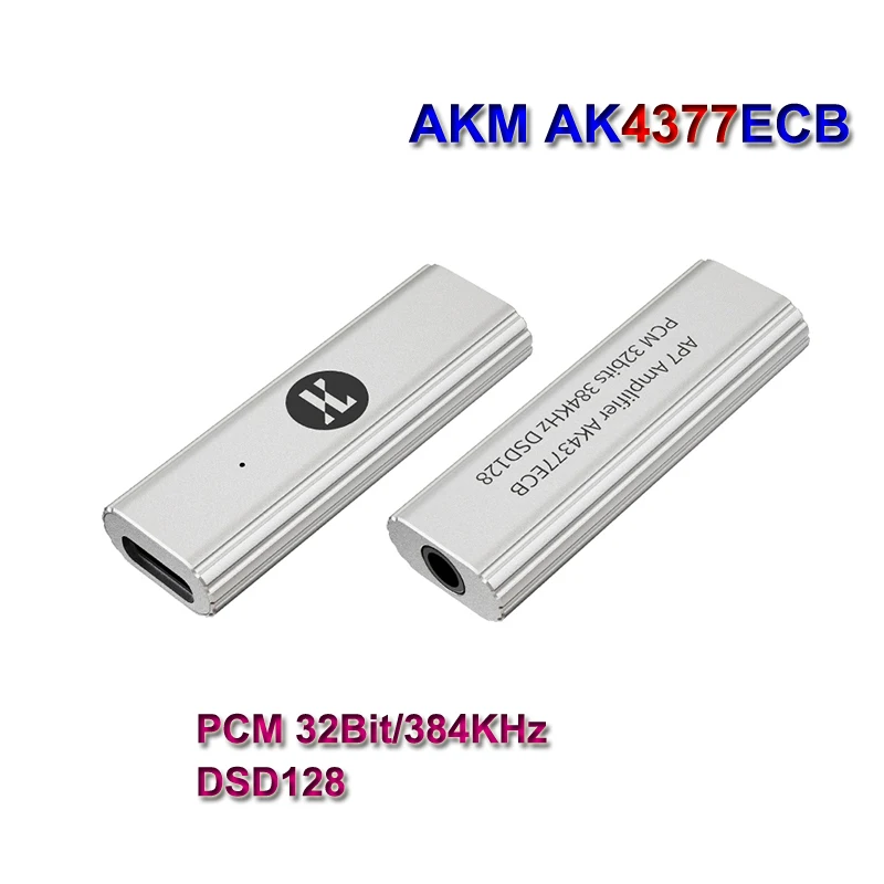 AKM AK4377 DSD128 USB Portable DAC AMP JCALLY 3.5MM HiFi Audio Interface Earphone Adapter PCM ...