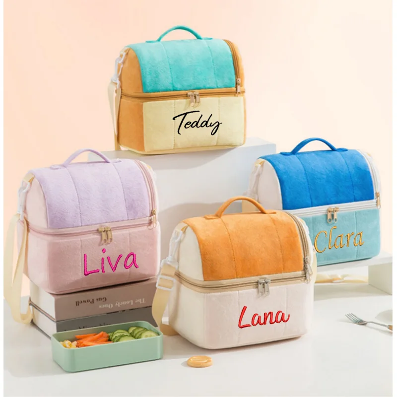 Personalized-Bento-Bag-Double-Layer-Thickened-Insulation-Bag-One ...