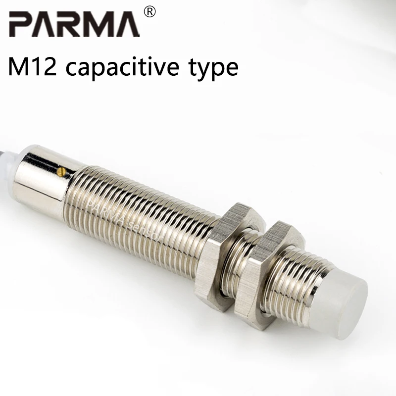 M12 capacitive proximity switch sensor DC three-wire NPN normally open ...
