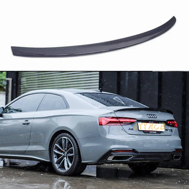 FOR-AUDI-A5-S5-RS5-B9-2Door-Coupe-S-Style-Carbon-fiber-Rear-Spoiler ...