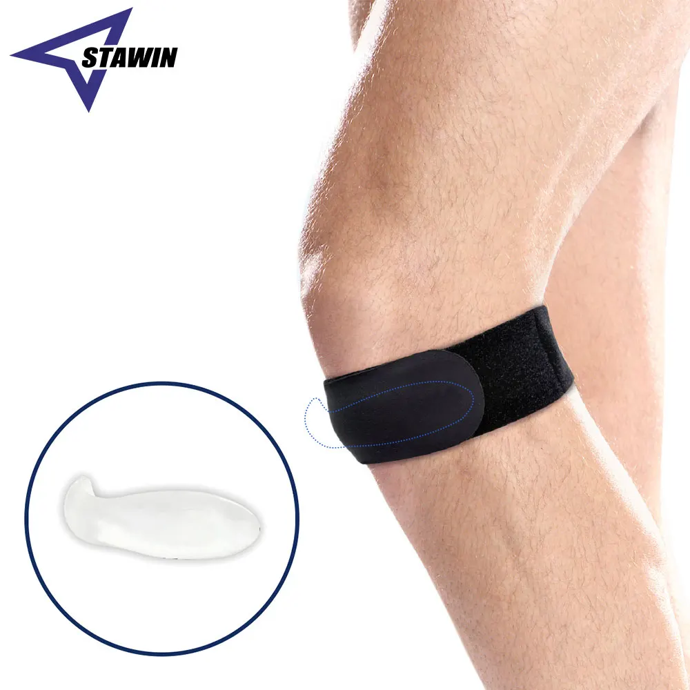 1pc Sports Knee Support Band, Adjustable Patella Tendon Strap for ...