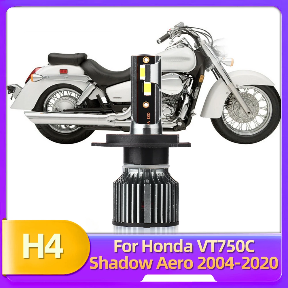 LSlight-1PC-Motorcycle-7500LM-LED-Headlight-For-Honda-VT750C-Shadow ...