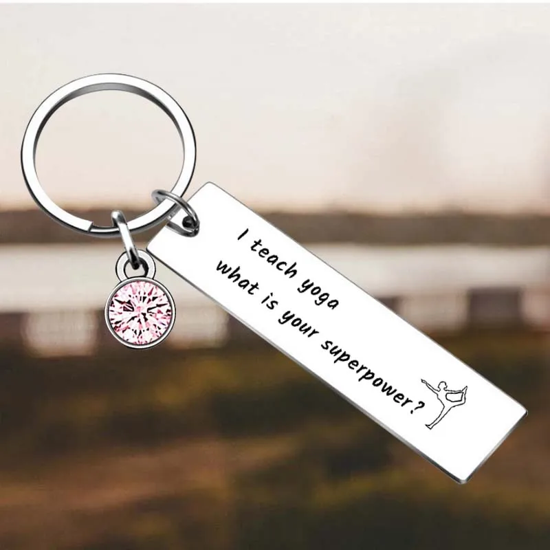 New-Yoga-Teacher-Appreciation-Key-Chain-Ring-Inspirational-Gift ...