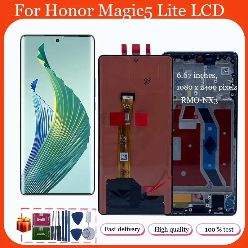 New-For-Honor-Magic5-Lite-RMO-NX3-LCD-Replacement-for-HUAWEI-Honor ...