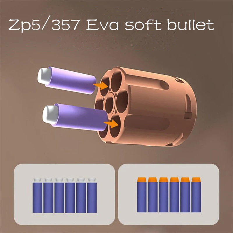 Toy-Gun-Soft-Bullet-Small-Moon-Revolver-ZP5-EVA-Sponge-Round-Head-Elite ...