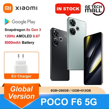 POCO F6 Smartphone Global Version Snapdragon®8s Gen 3 NFC 90Hz Flow ...