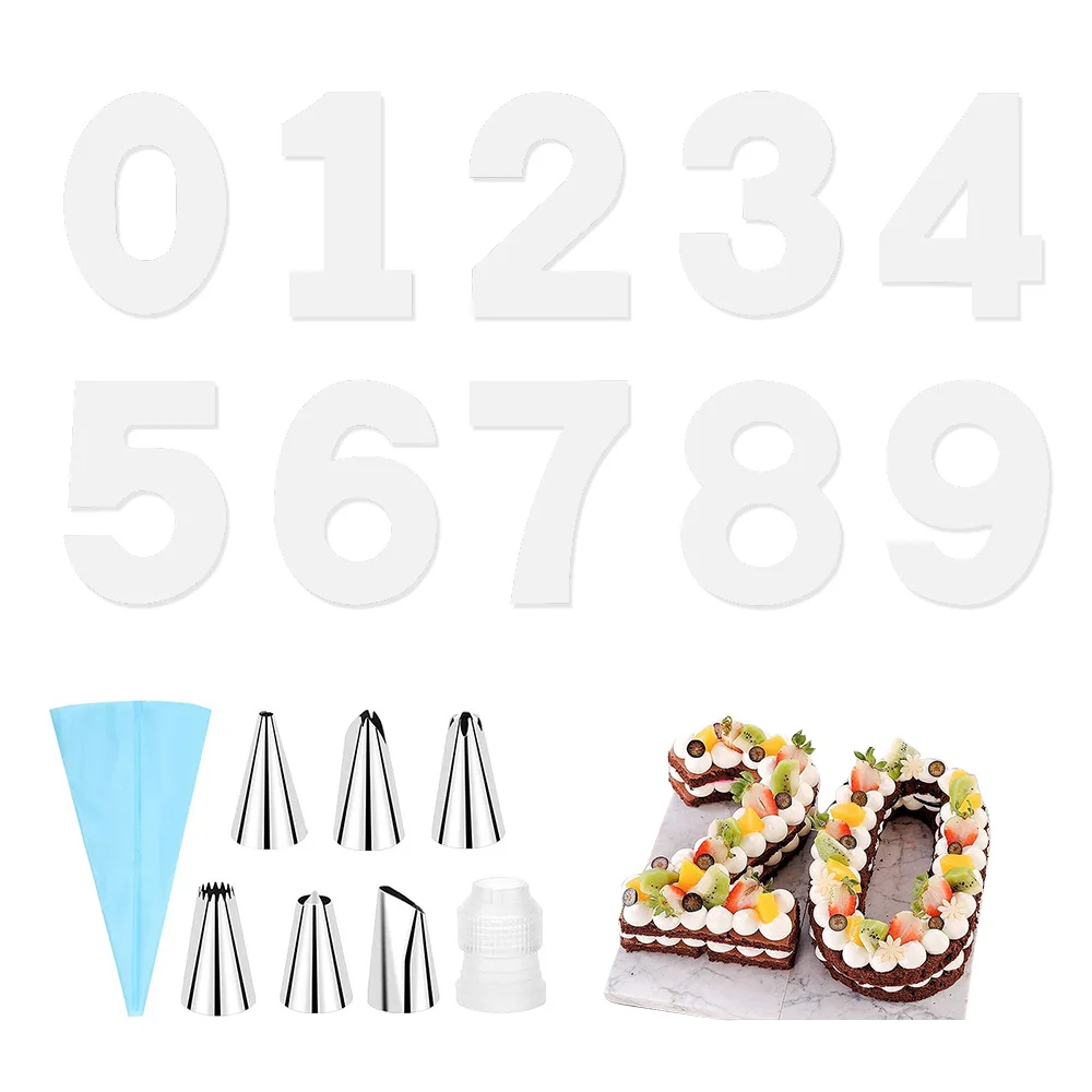 Number 2 Template For Cake