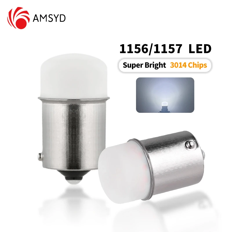 10PCS P21/5W BA15S 1156 LED Bulb PY21W BAY15D 1157 Turn Signal Light ...