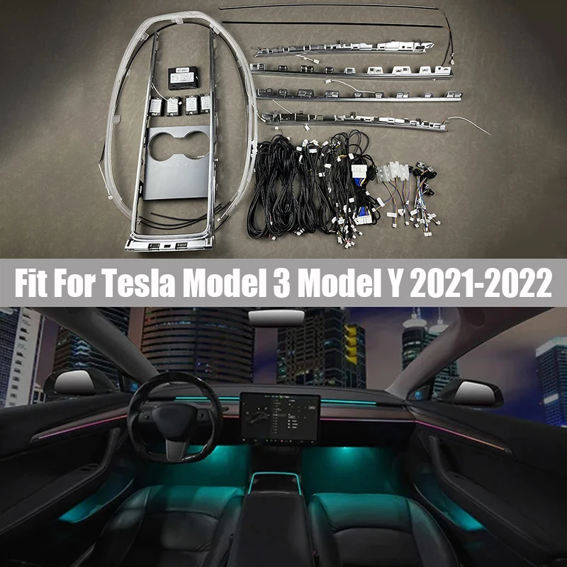 New-Design-Dynamic-Shadow-Active-Atmosphere-Lamp-Suitable-for-Tesla ...