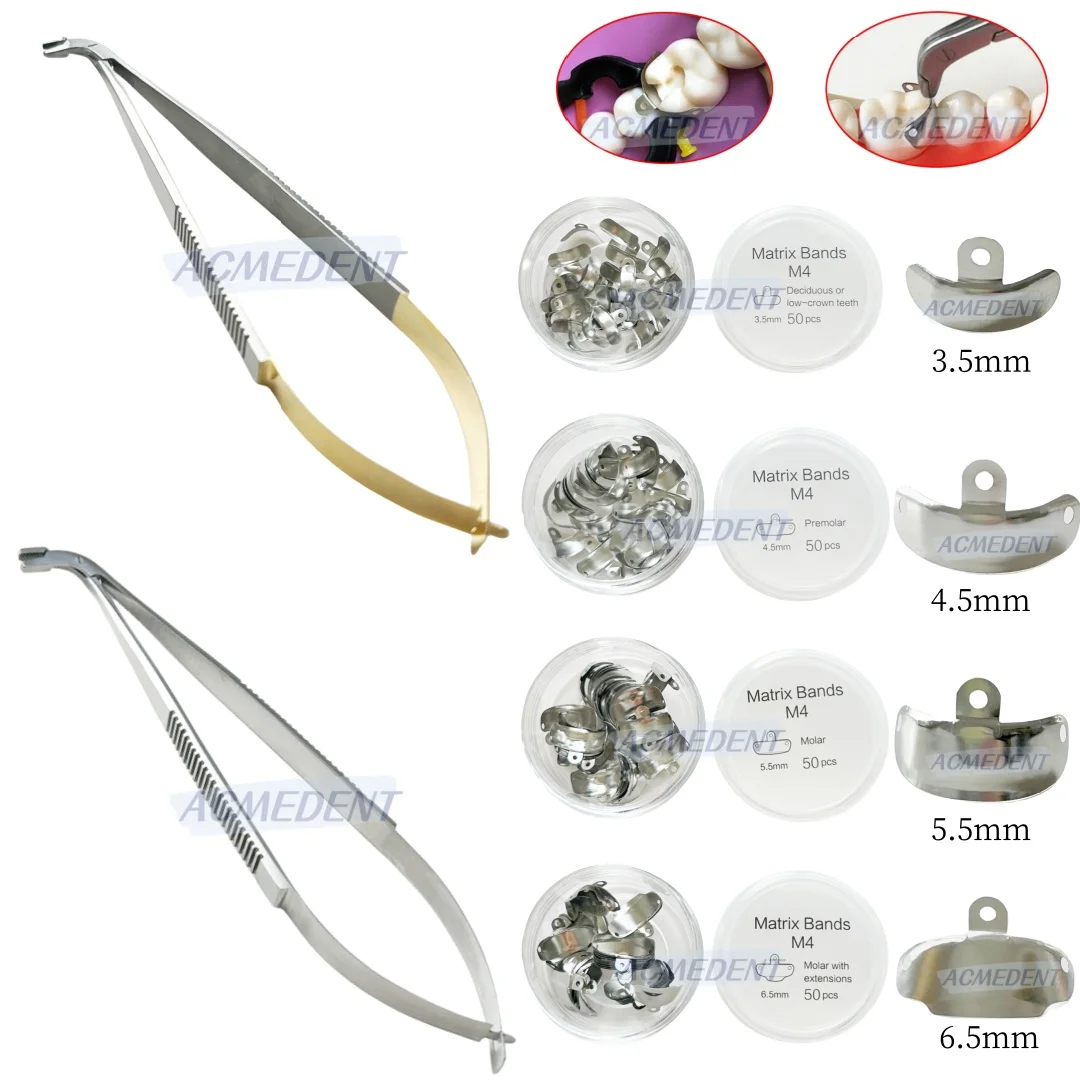 Dental-Matrix-Bands-Palodent-V3-Style-Sectional-Contoured-Matrices-Ring ...