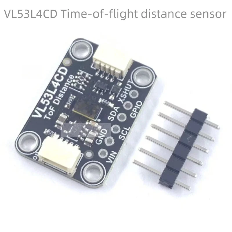 The VL53L4CD time-of-flight distance sensor module is compatible with ...