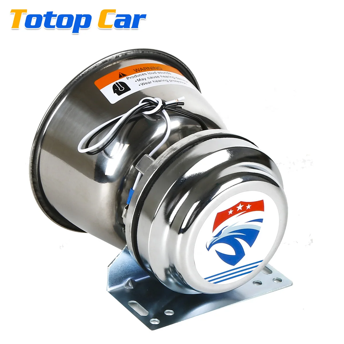 600W Car Warning Alarm control box 18 Sound Police Firetruck Siren ...