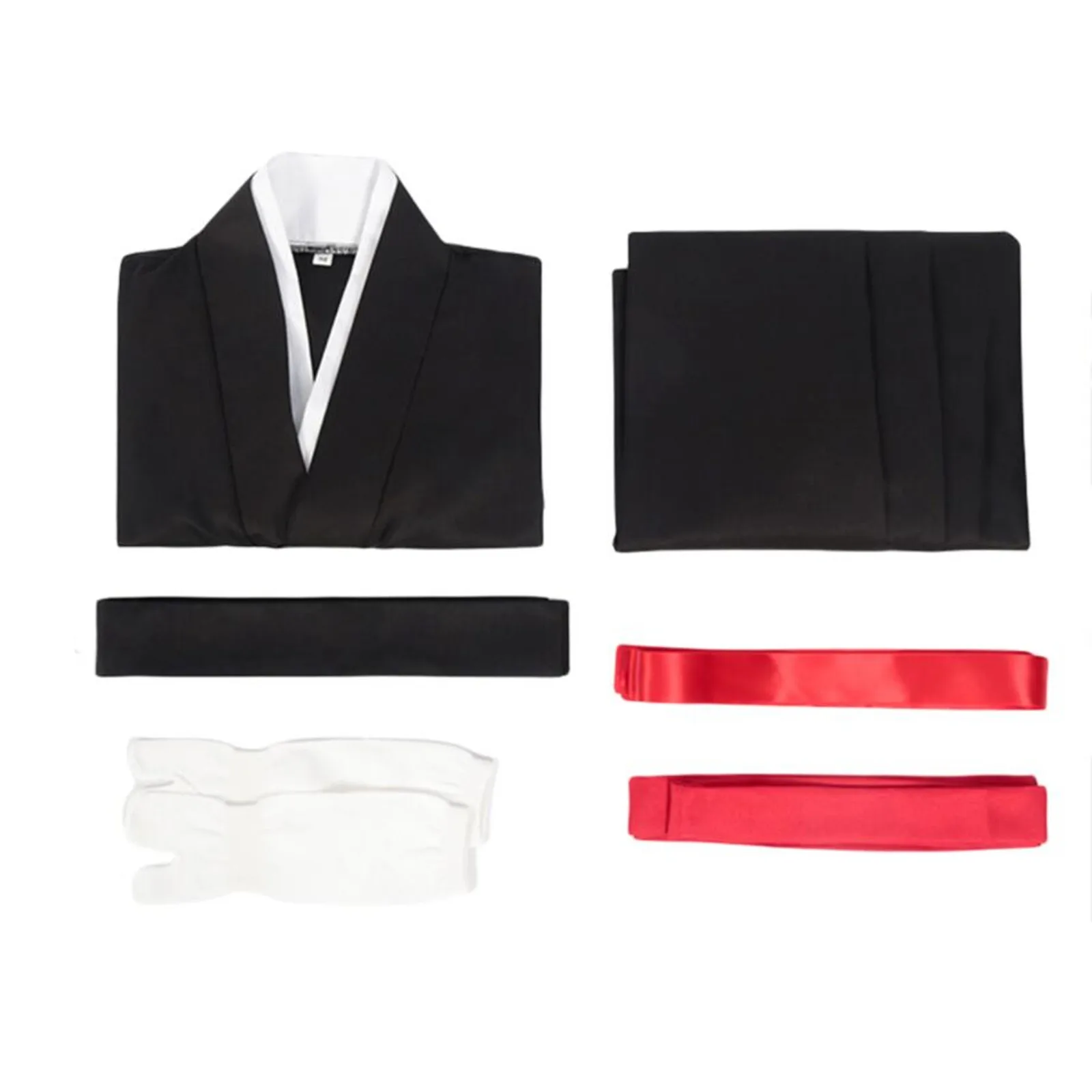 Disfraz de Cosplay de Shoyo Hinata, traje negro, pantalones y cinturón ...