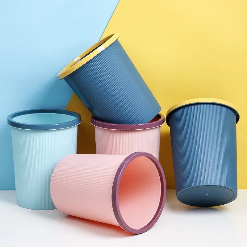 Cubo-de-basura-de-pl-stico-para-el-hogar-creativo-simple-grande-ba-o ...