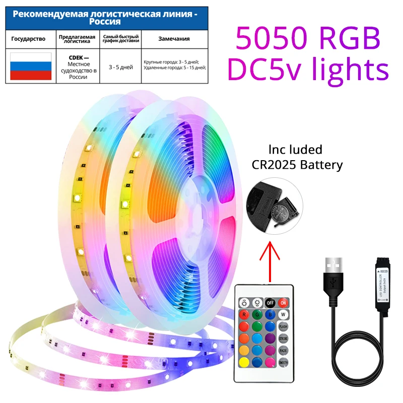 For Gaming Room Decoration Restaurant Decor Lightings 5V Led Strip ...