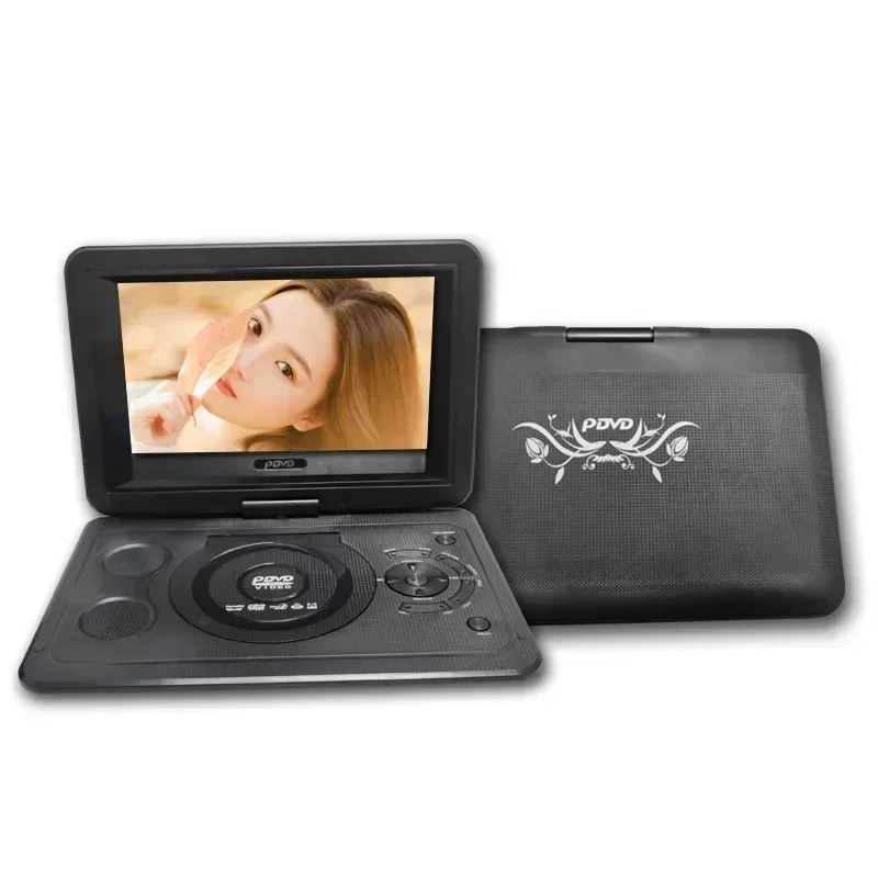 13-9-inch-Portable-Mobile-DVD-Player-12V-Rechargeble-Super-Seismic-HD ...