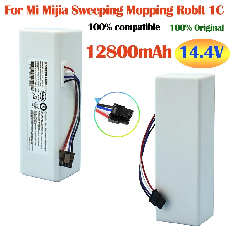 100% Original Robot Battery 1C P1904 4S1P MM for Xiaomi Mijia Mi Vacuum ...