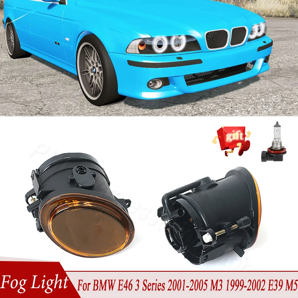 Front-Bumper-Fog-Light-With-Halogen-Bulb-For-Car-For-BMW-3-Series-M5 ...