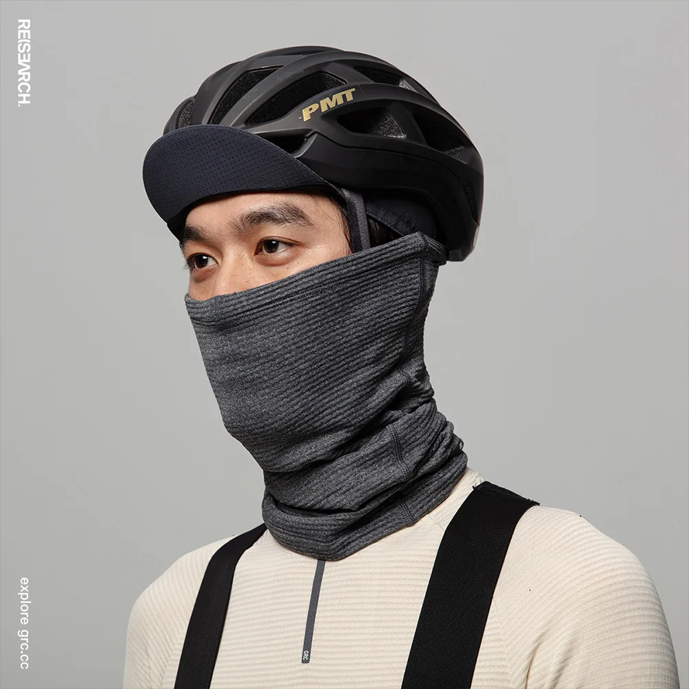 GRC Winter Cycling Neck Warmer Merino Wool Fleece Thermal Windproof ...