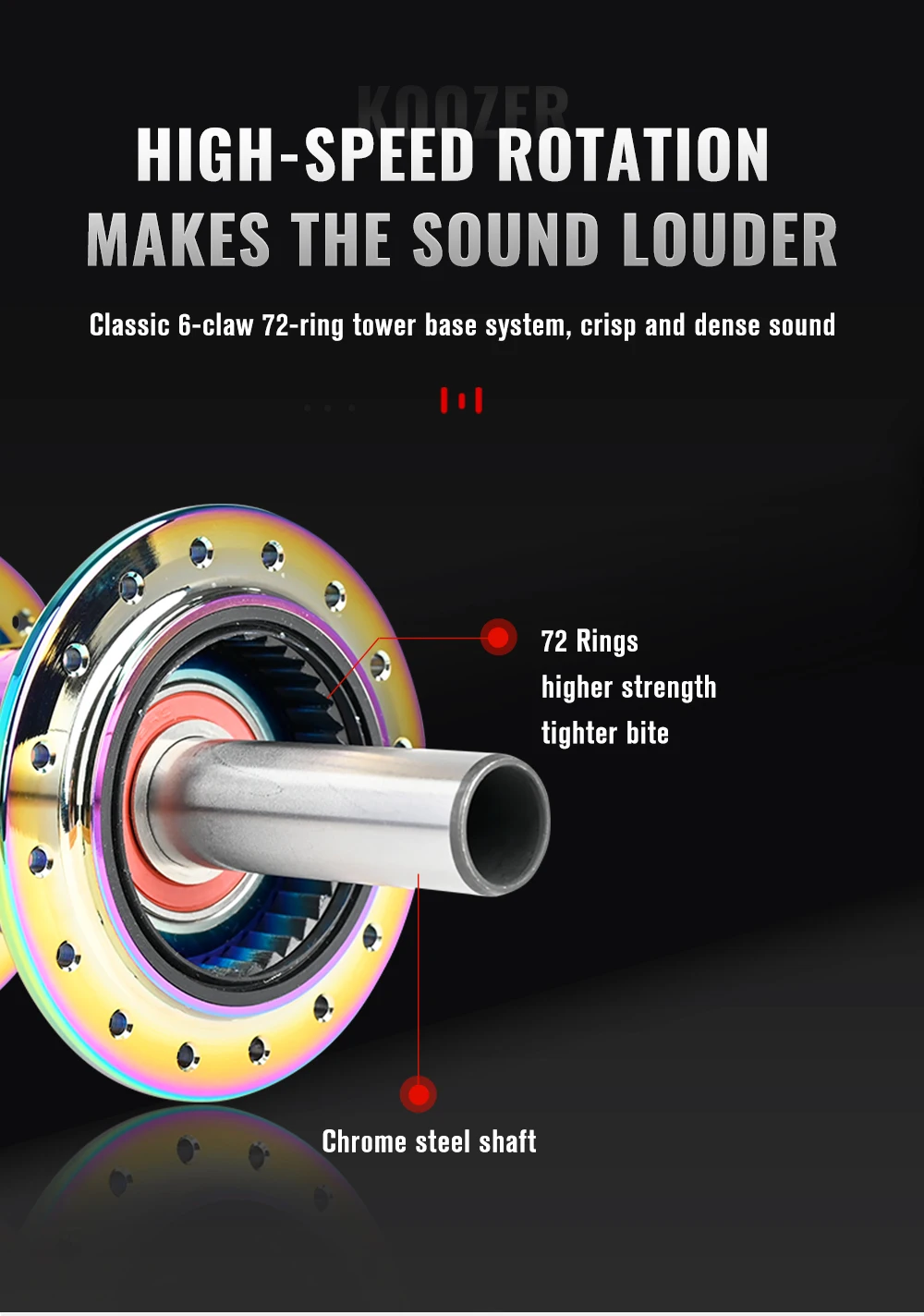 Koozer xm490 pro boost hub 15x110 12x148 mtb boost hub 28/32 buraco ...