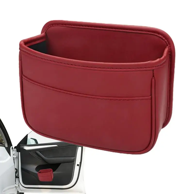 Side-Pockets-For-Car-PU-Leather-Car-Side-Pocket-Tray-Pouch-Storage-Car ...