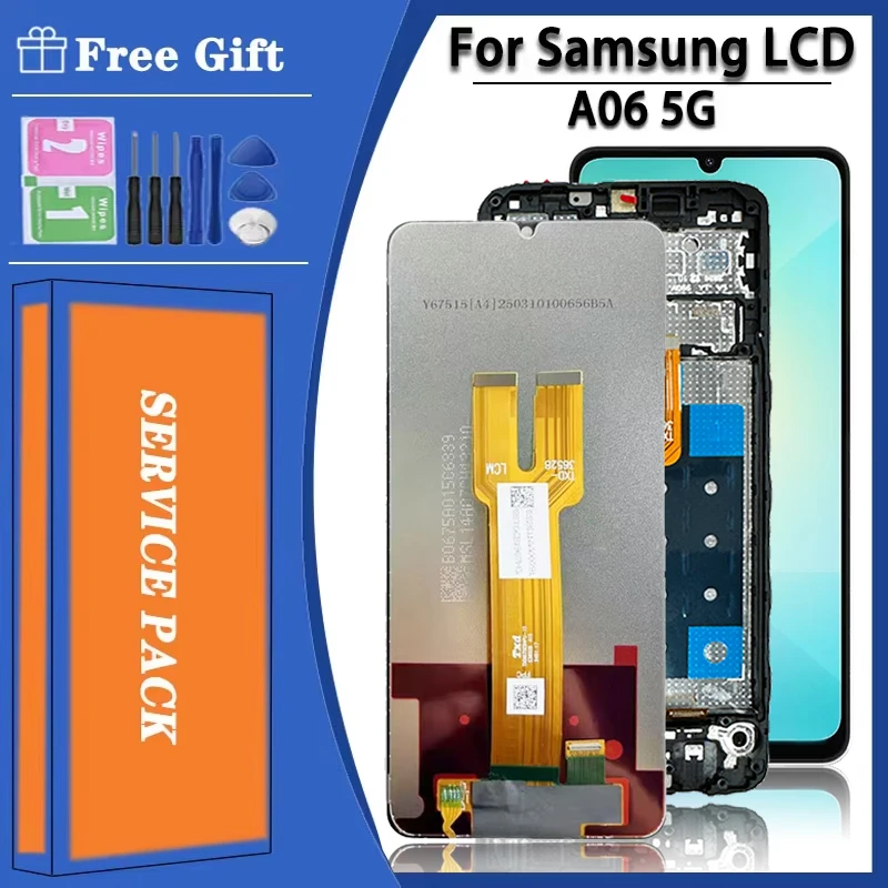 6.7''LCD For Samsung A06 5G A066 Display Touch Screen Digitizer ...
