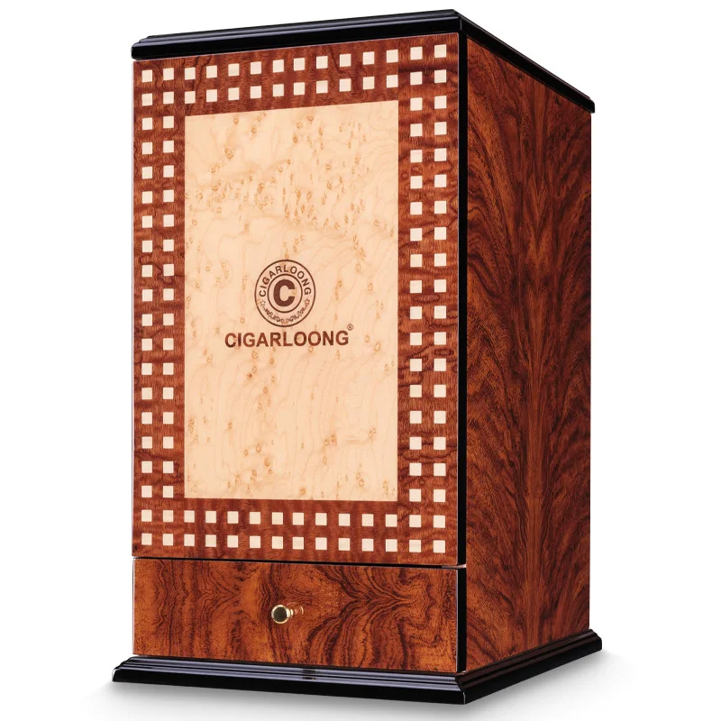 CIGARLOONG-Cigar-Box-Solid-Wood-Professional-Baking-Paint-Insect ...