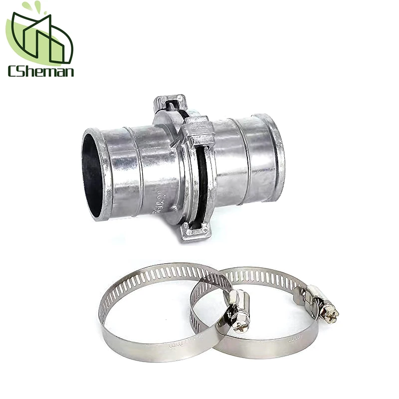 5 sets Quick Coupling For Water Pipes Aluminum Pipe Fitting Hose Quick ...