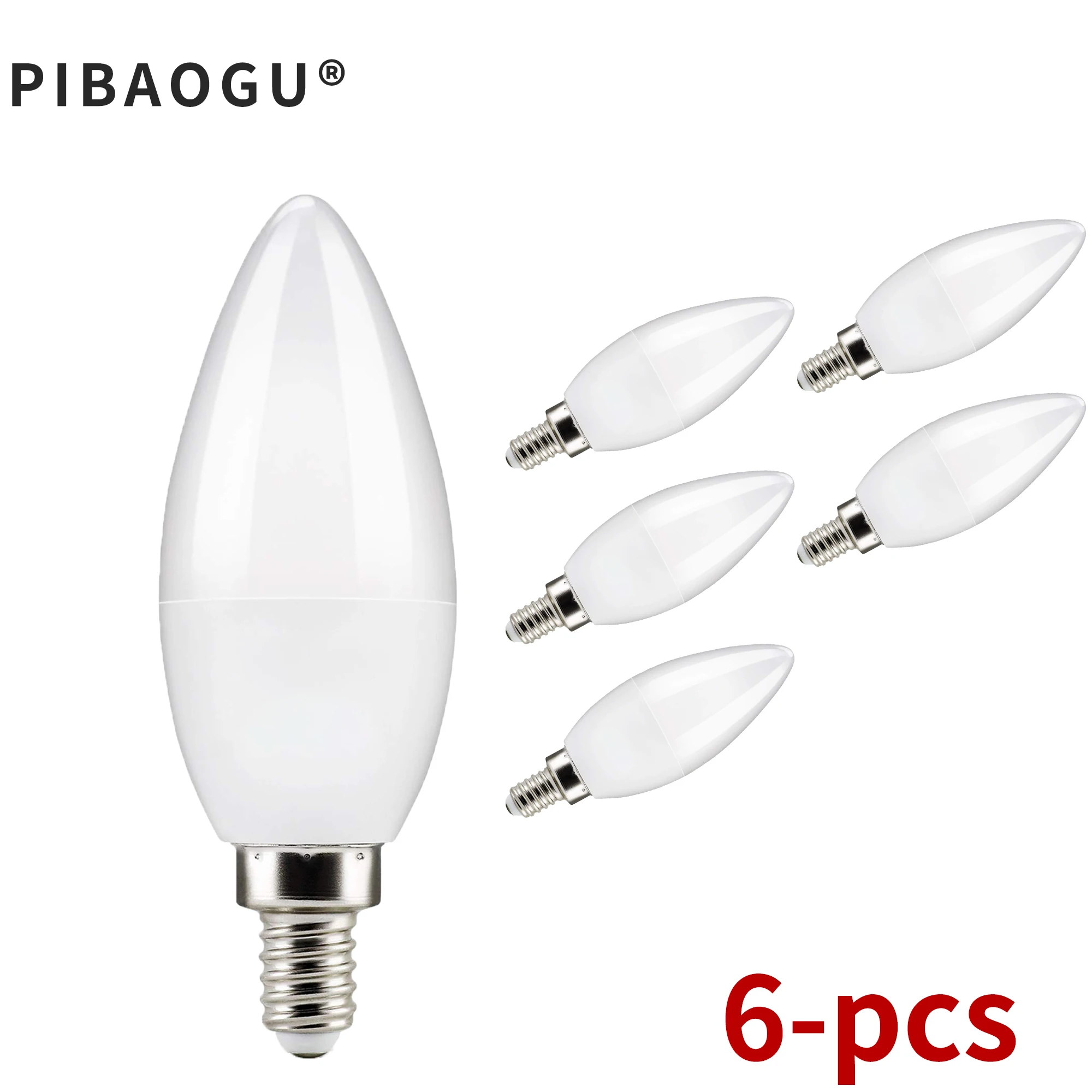6Pcs-led-Light-bulb-E14-E27-LED-Lamp-Indoor-Warm-Cold-White-Light-3W-6W ...
