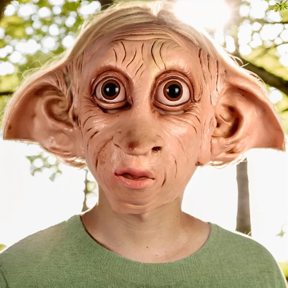 Dobby-Mask-Fancy-Dress-Up-Party-Headgear-Meng-Stay-Lifelike-Latex-Mask ...