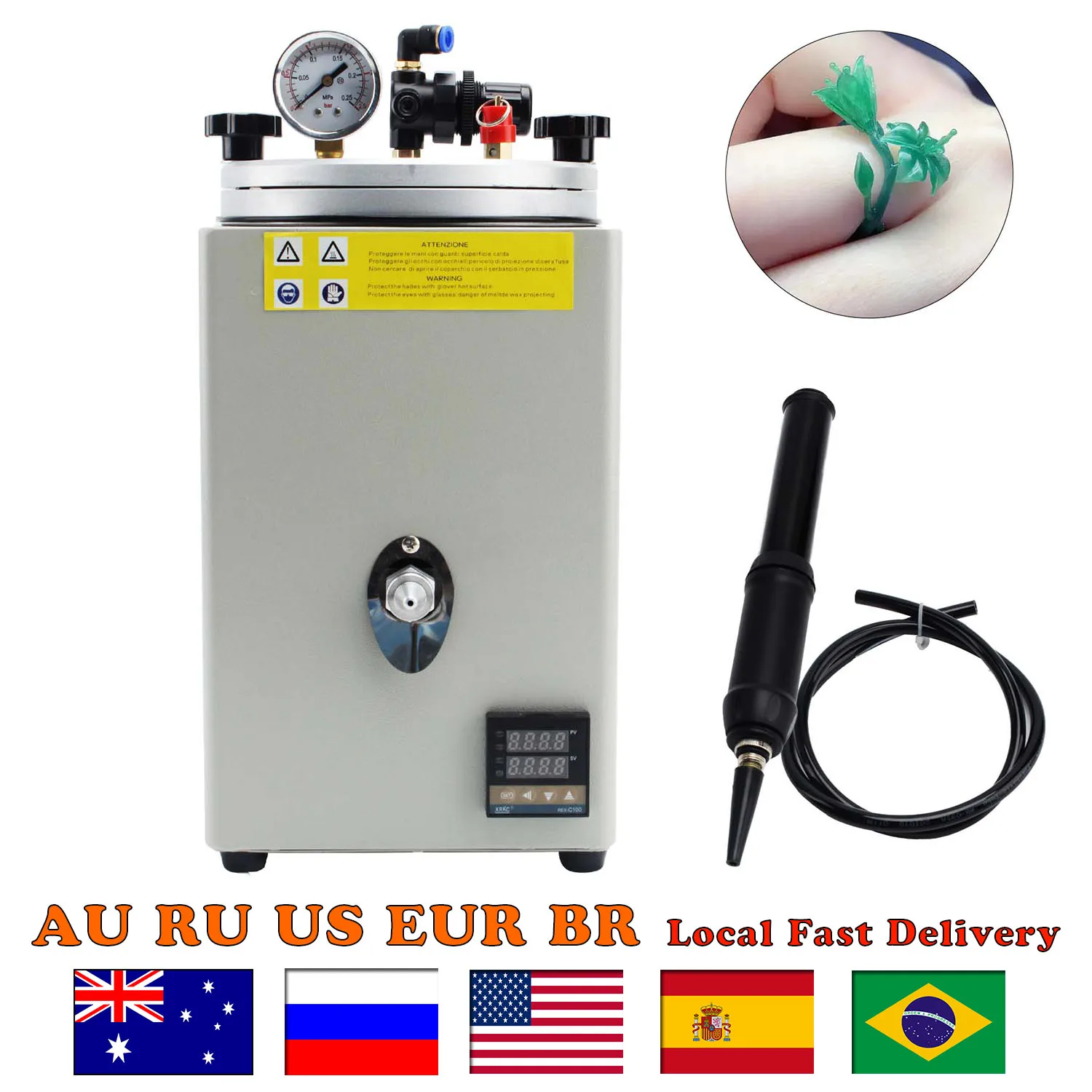 Pump-Wax-Injection-Machine-for-Jewelry-Making-DIY-Casting-and-Melting ...