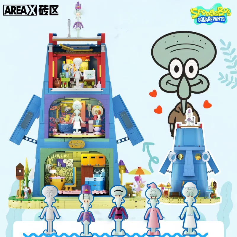Squidward House PNG: The Ultimate Desk Decor for SpongeBob Fans Who ...