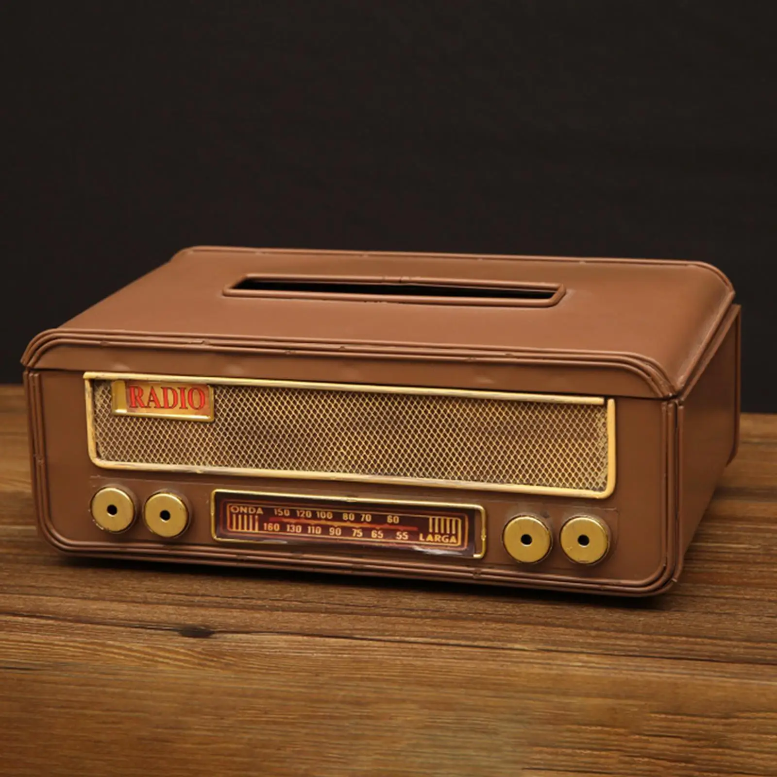 Radio-Shape-Tissue-Box-Desk-Organizer-Decorative-for-Bedroom-Living ...