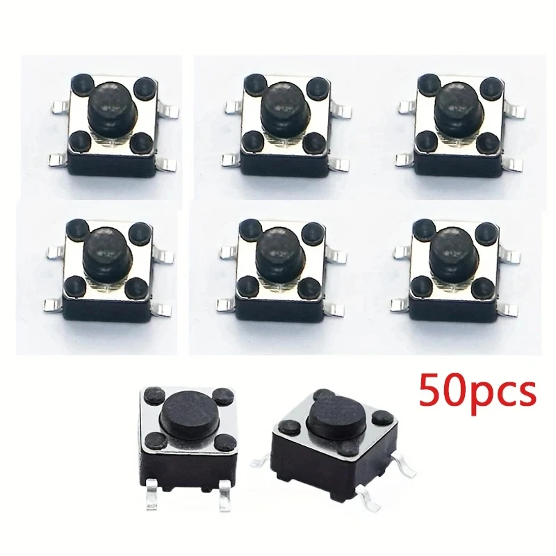 50pcs-Mini-Micro-6x6x5mm-Momentary-Tactile-Push-Button-Switch-4-pin-ON ...