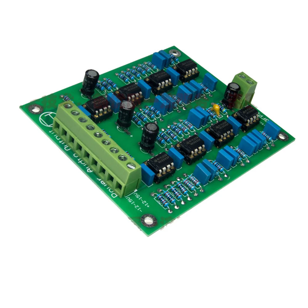 NE5532-Preamp-Board-NE-5532-Op-Amp-Adjust-Customized-3-Channel-Three ...