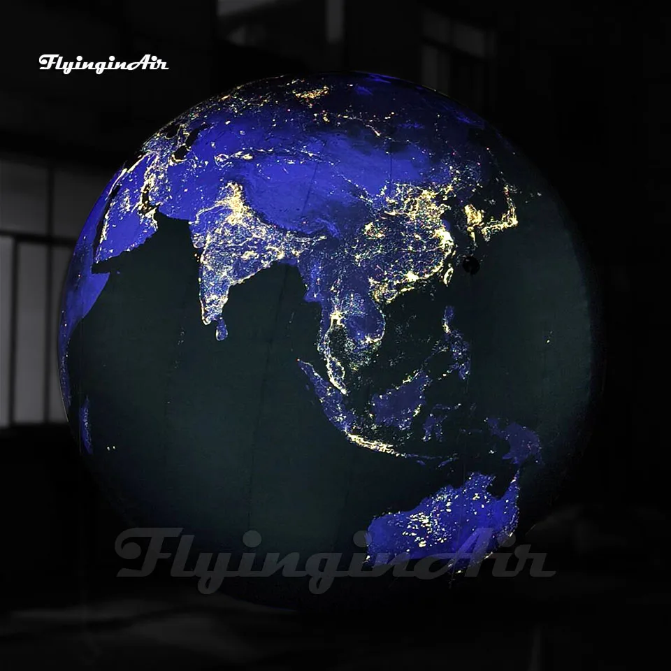 Wonderful-Lighting-Large-Inflatable-Earth-Ball-Glowing-Planet-Balloon ...