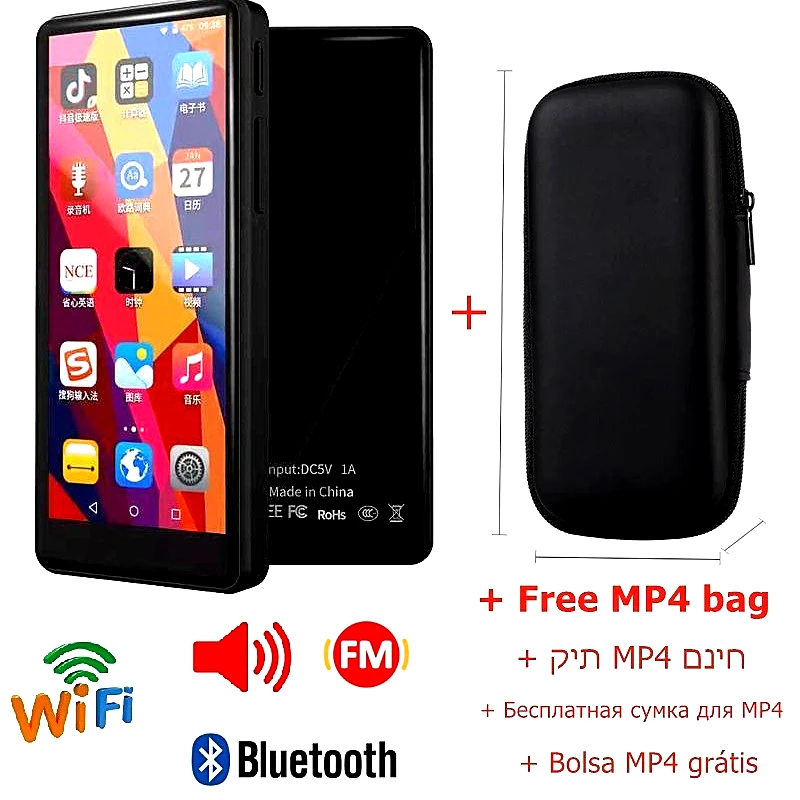 Bluetooth-Mp4-Player-Wifi-Android-Touch-Screen-Lossless-Radio-Free ...