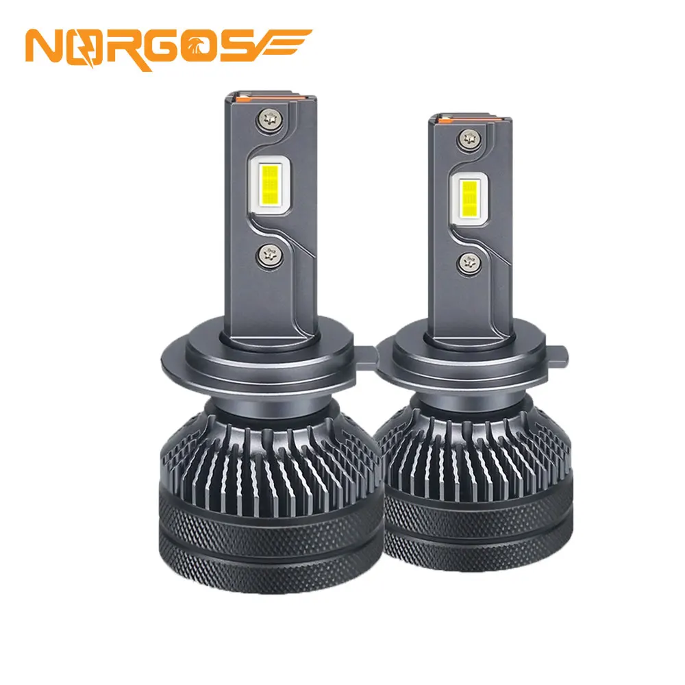 NORGOS K5C 110W H7 H4 Led Lamp Double Copper Tube Led Lights for Car H1 H11 HB3 9005 HB4 9006 ...