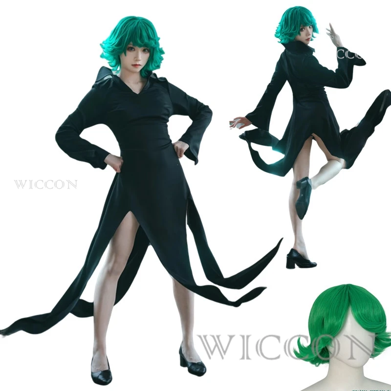 Anime ONE PUNCH-MAN Tatsumaki Cosplay Halloween Christmas for Child ...