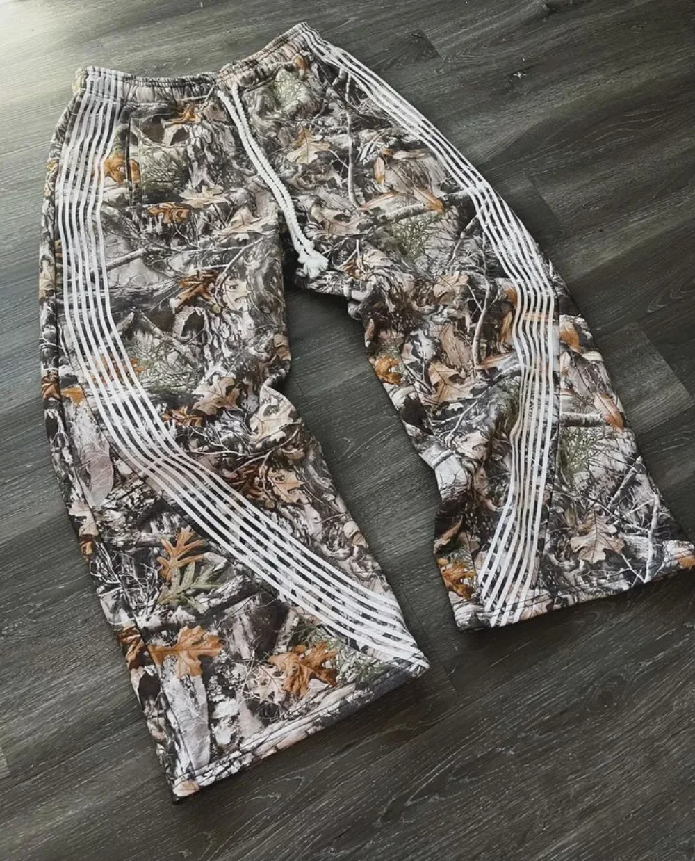 Y2k-Leaf-Camouflage-Functional-Tactical-Functional-Long-Pants-Men-Women ...