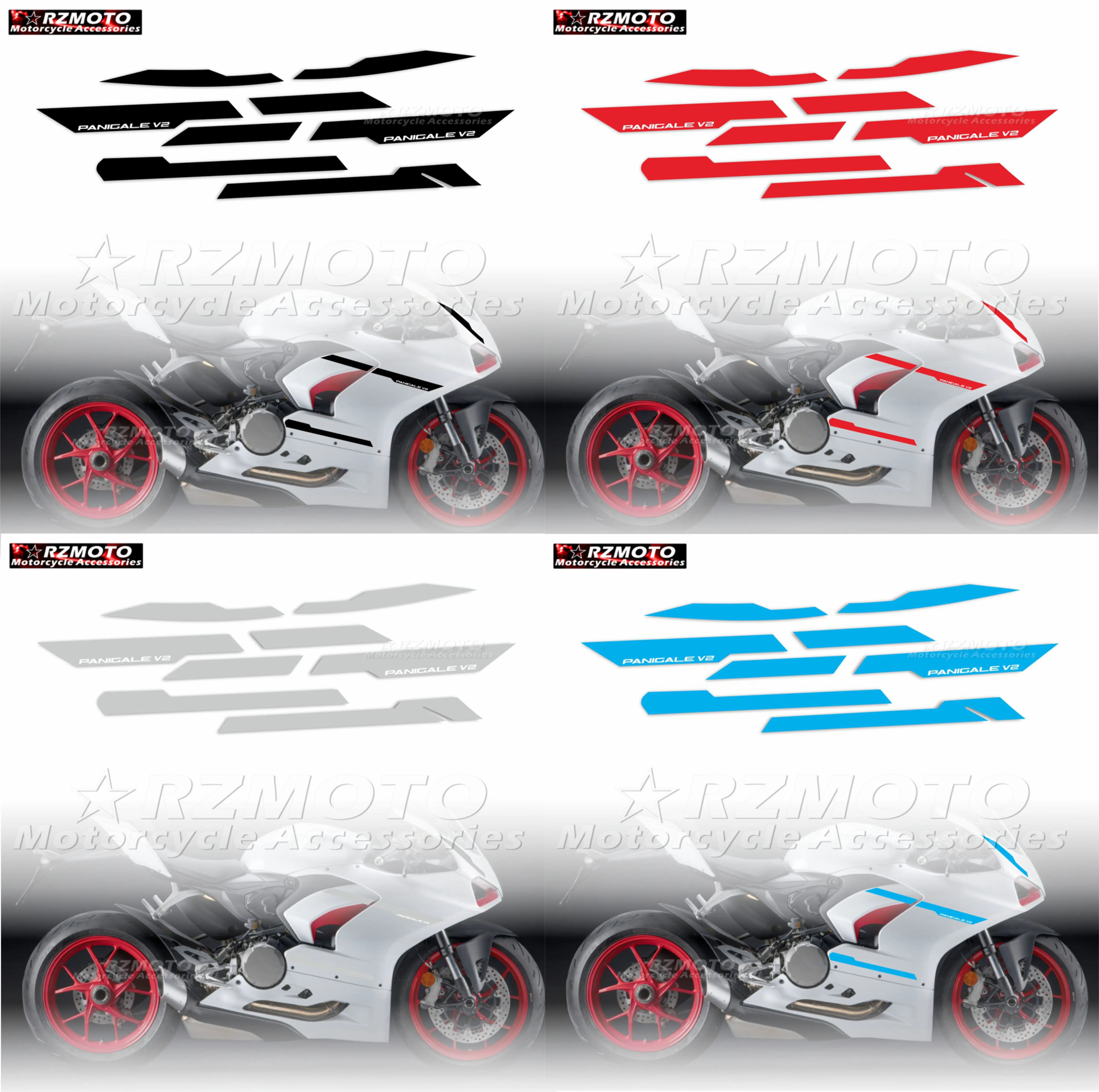For-Ducati-V2-Panigale-V2-2020-2024-Motorcycle-Fairing-Sticker-Decal ...