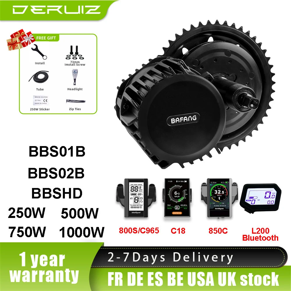 Bafang-Motor-BBS01B-BBS01-250W-350W-500W-BBS02-BBS02B-750W-Bbshd-BBS03 ...